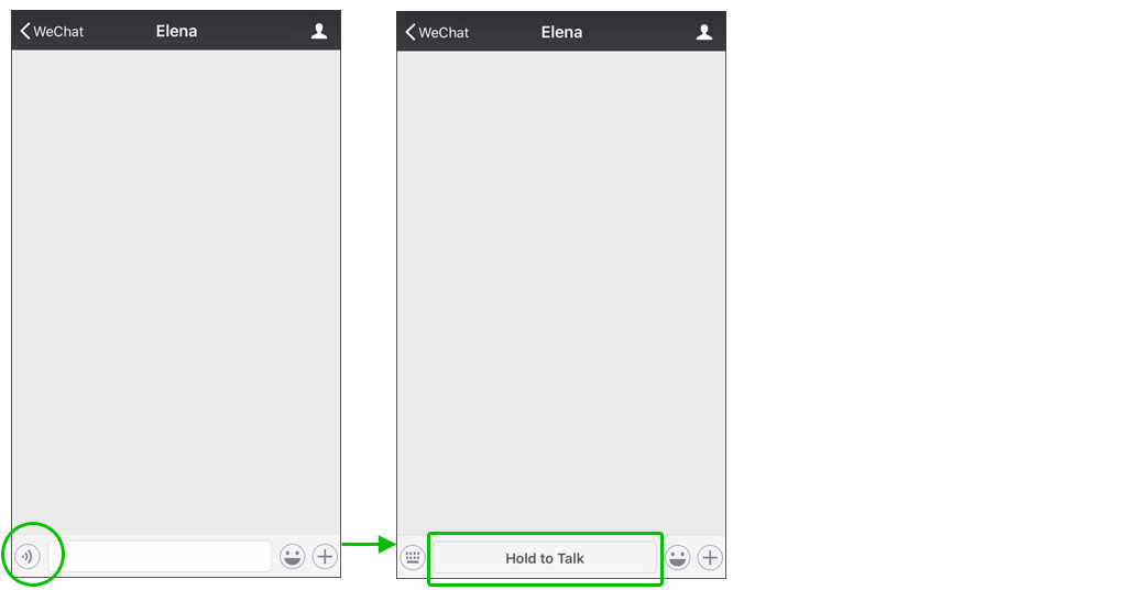 How to Send a Voice Message? – WeChat Help Center