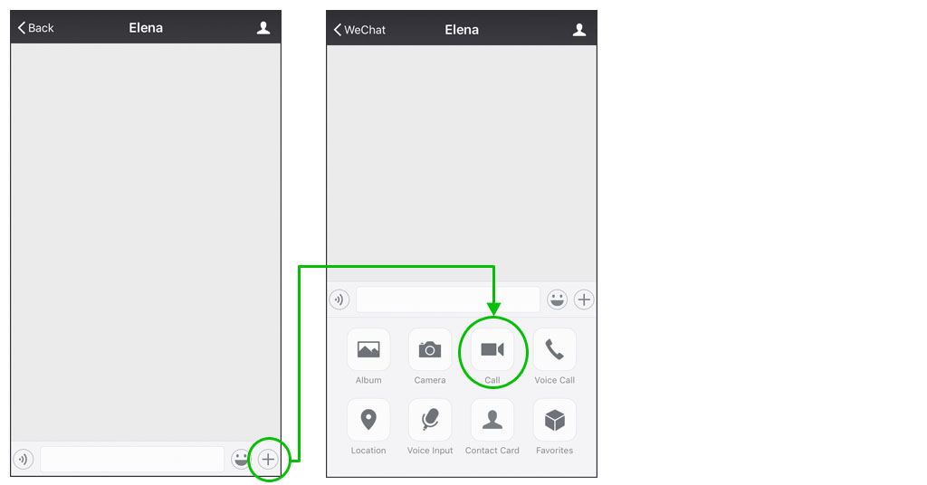 Using Free Voice and Video Calls – WeChat Help Center